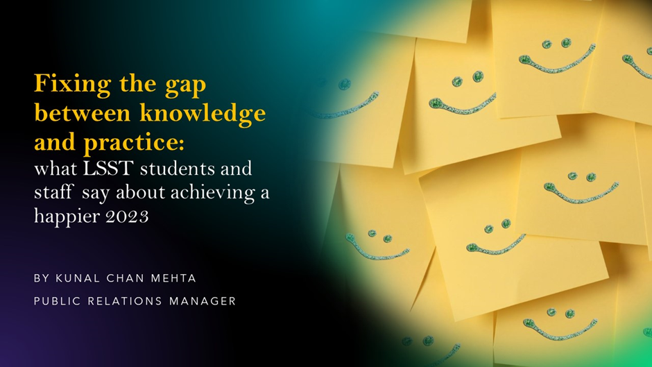 Fixing the gap between knowledge and practice: what LSST students and ...